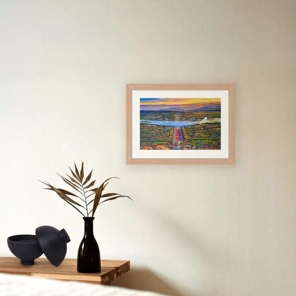 Canberra Spectacular, View From Mount Painter - Canberra.Art